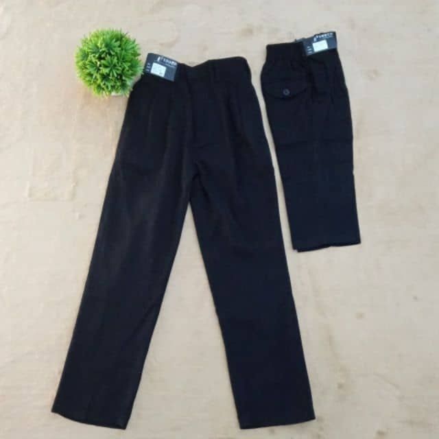 seluar slack hitam kanak kanak - BenjamintaroDickson